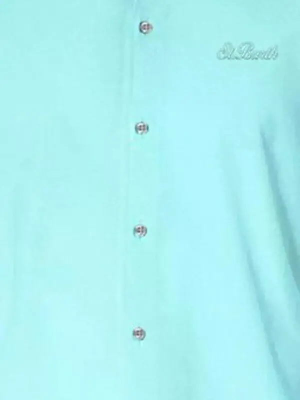 MC2 SAINT BARTH Logo Shirt - Blue