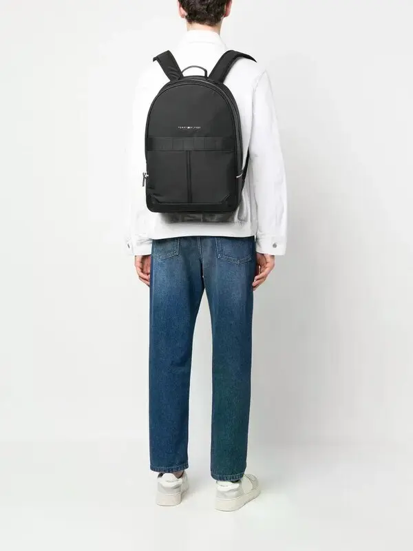 Tommy Hilfiger Structured Top Handle Backpack