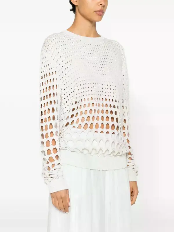 Chloé Open-knit Sweater