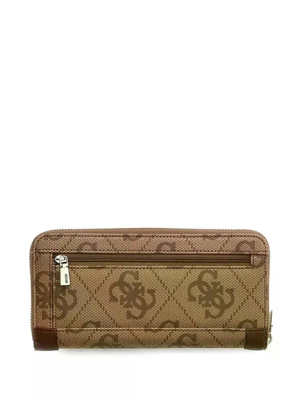 Guess Maxi Karnilla 4g Monogram-pattern Wallet