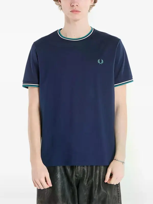 Fred Perry Crew-neck Tipped T-shirt