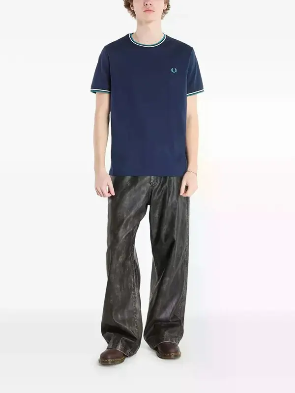 Fred Perry Crew-neck Tipped T-shirt