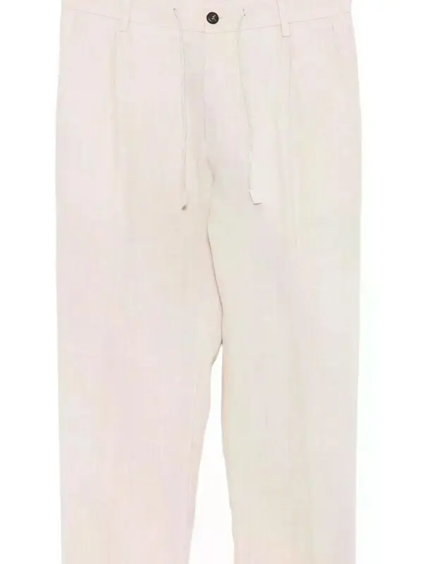 Eleventy Pleated Drawstring Trousers