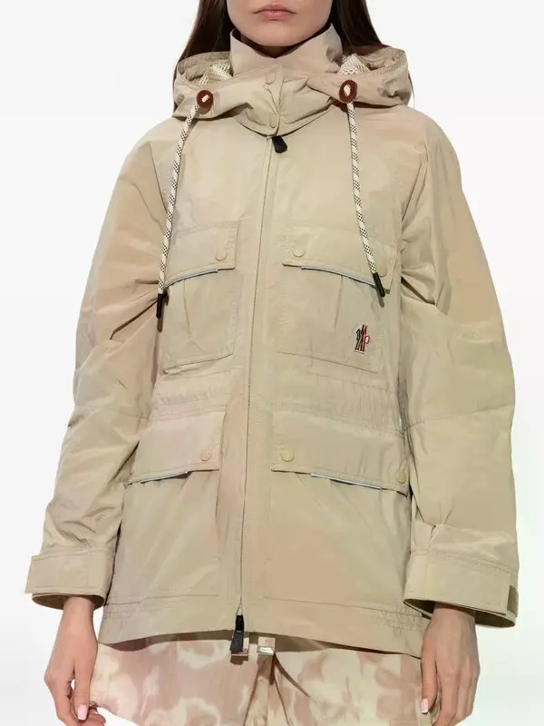 Moncler Hooded Multi-pocket Coat