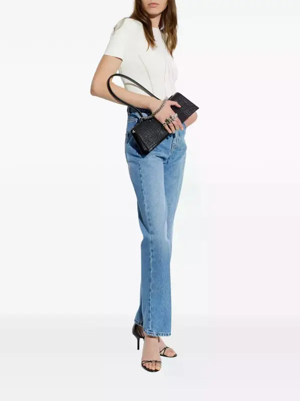 Alexander McQueen Ribbed Open-knit T-shirt