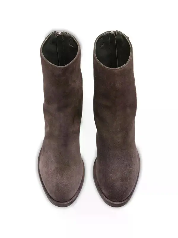 Officine Creative Point-toe Suede Boots