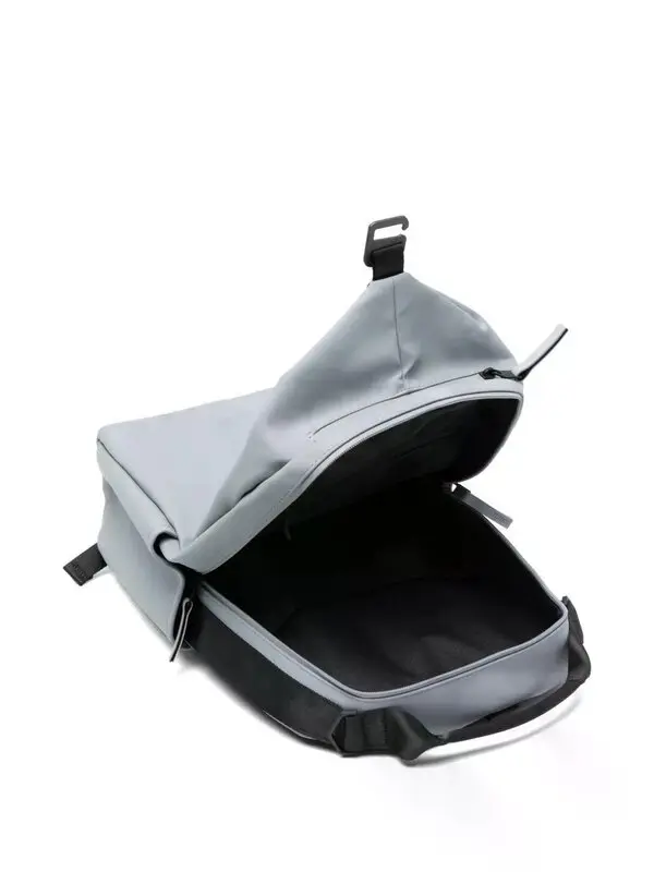 Rains Clip Front Matte Backpack - Grey