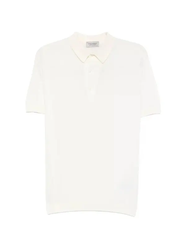 John Smedley Adrian Short-sleeves Polo Shirt - Neutrals