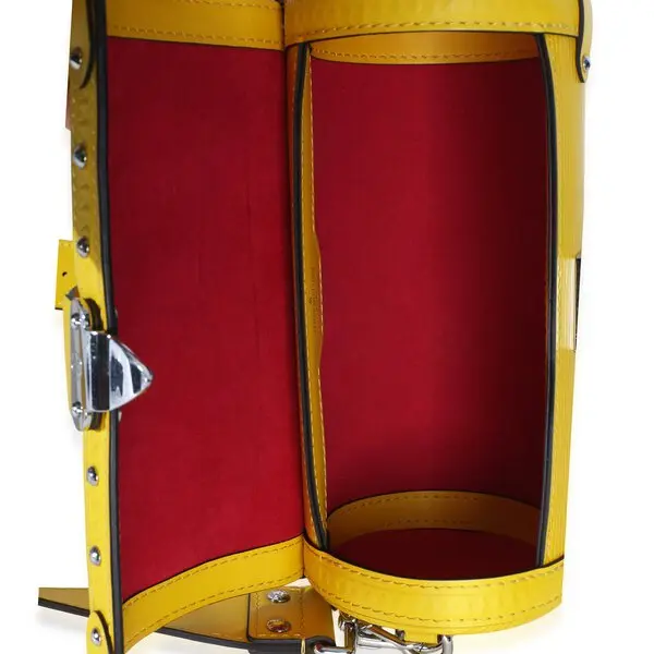 LOUIS VUITTON Epi Papillon Trunk - Yellow