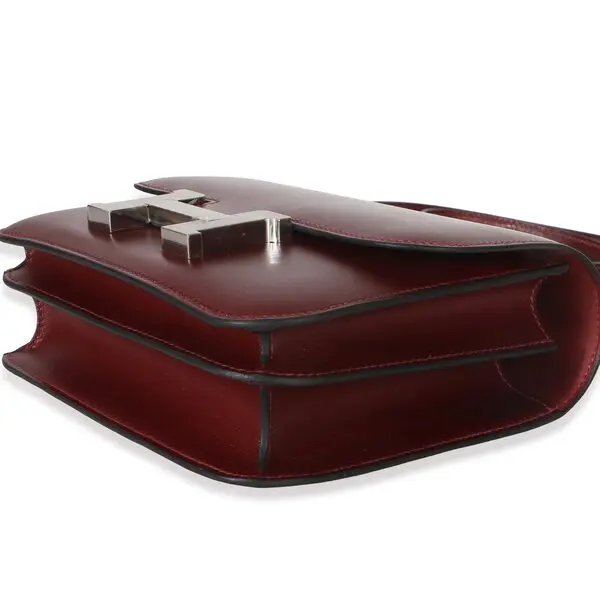 Hermès Rouge H Box Constance 18 Phw - Red