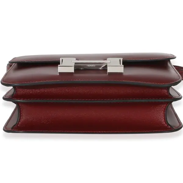 Hermès Rouge H Box Constance 18 Phw - Red