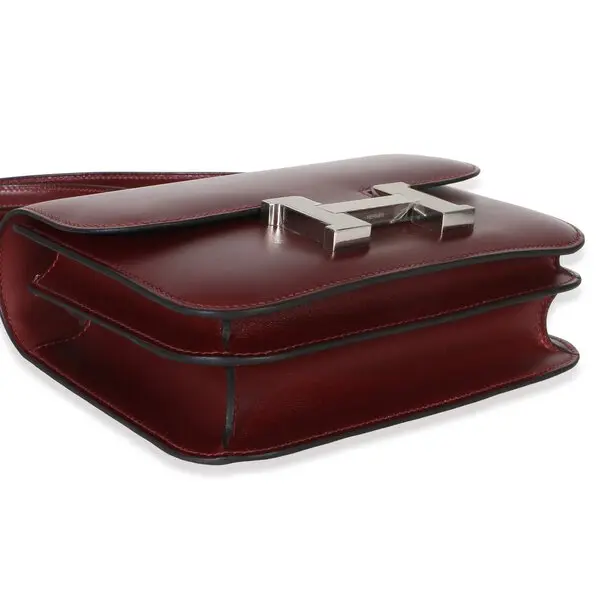 Hermès Rouge H Box Constance 18 Phw - Red