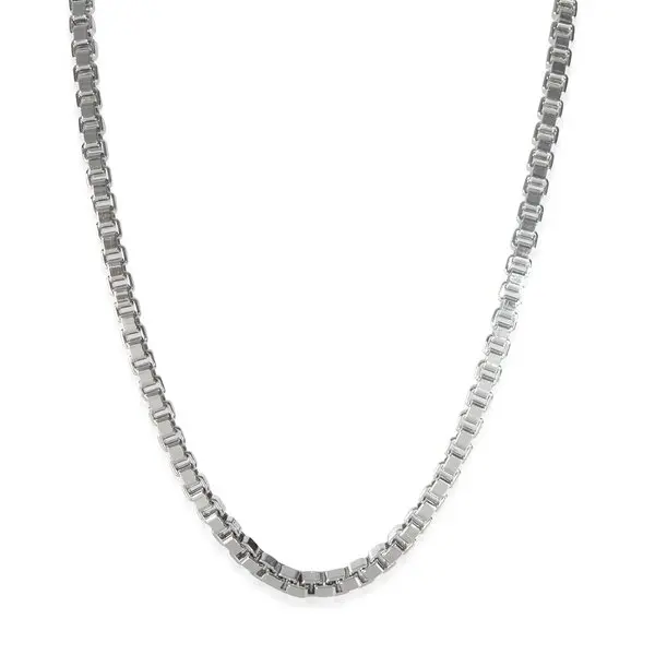 Tiffany & Co. Sterling Silver Venetian Link Necklace - Sterling_silver