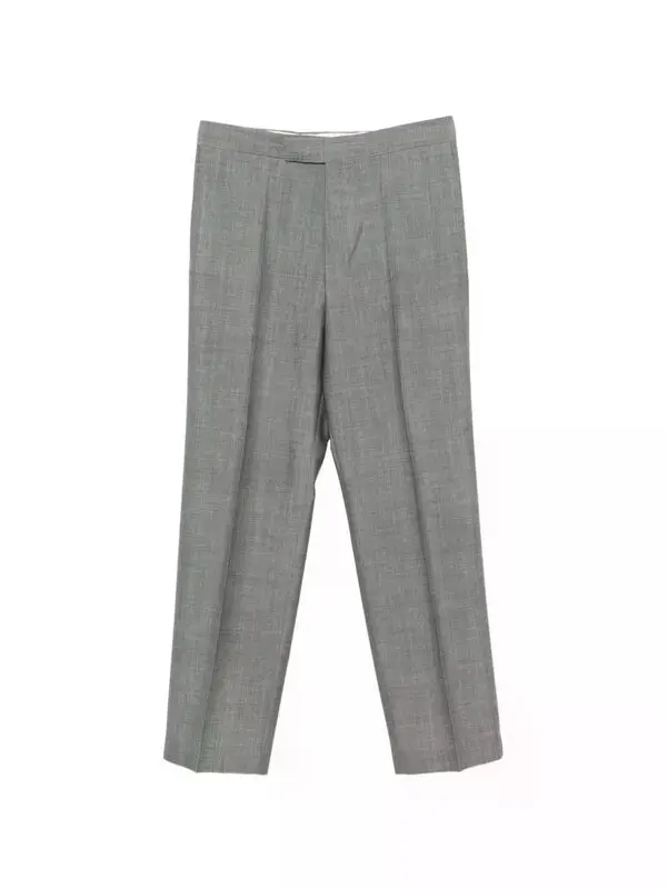 SAPIO Pressed-crease Mohair Trousers
