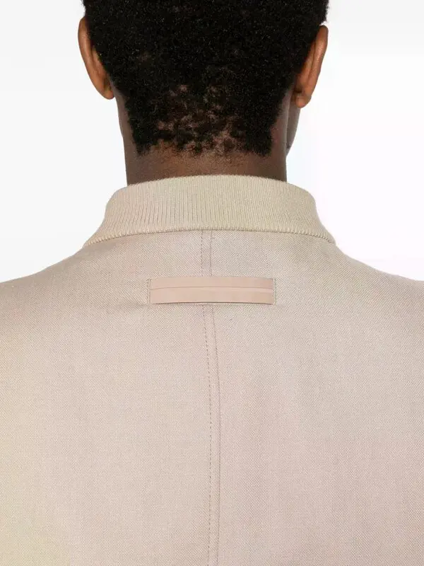 Zegna Linen Bomber Jacket - Neutrals