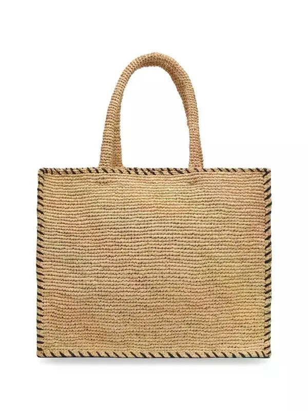 MC2 SAINT BARTH Woven Tote Bag