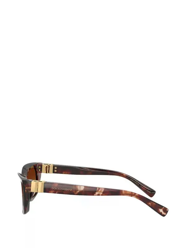 Dolce & Gabbana Cat-eye Tortoiseshell Sunglasses - Red