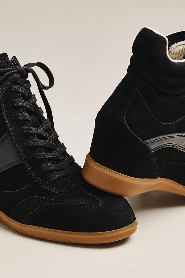 Dolce Vita Isaac Heeled Sneakers - Onyx