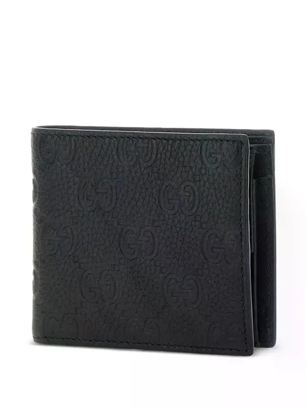 Gucci Gg-embossed Leather Wallet