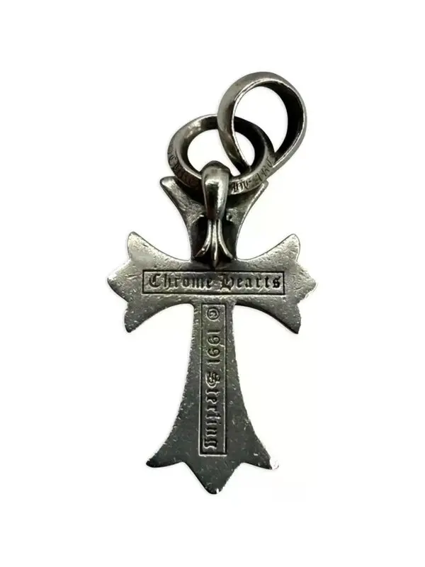 Chrome Hearts Cross-design Pendant - Silver