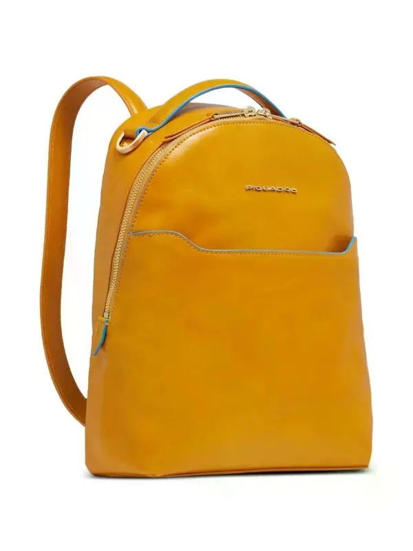 PIQUADRO Small Leather Backpack