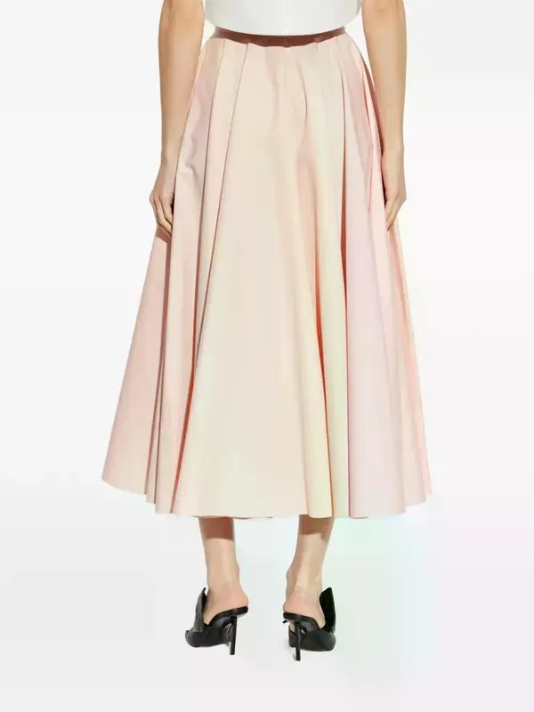 Givenchy Pleated Drawstring Skirt