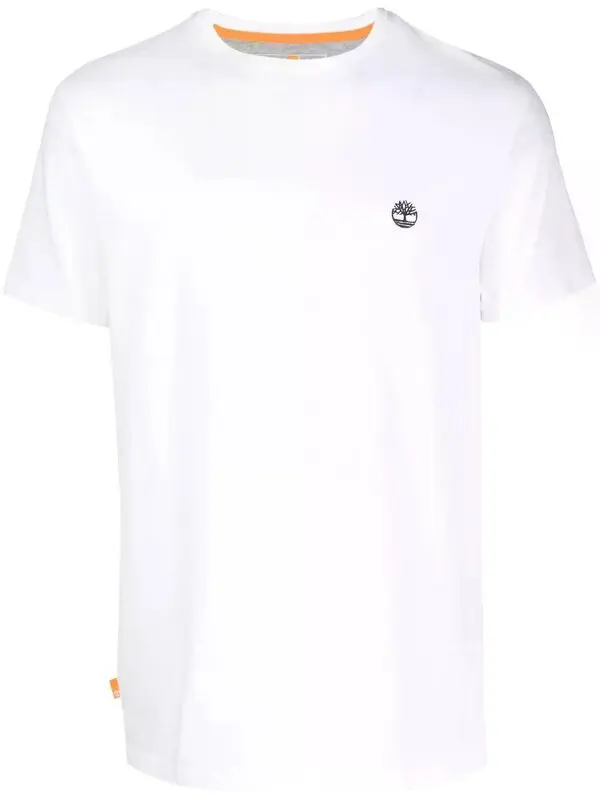Timberland Logo-embroidered Cotton T-shirt