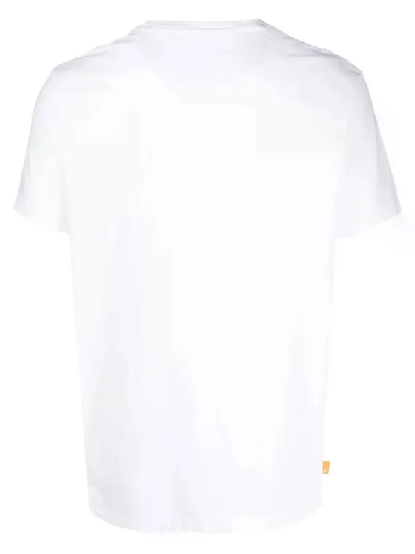 Timberland Logo-embroidered Cotton T-shirt