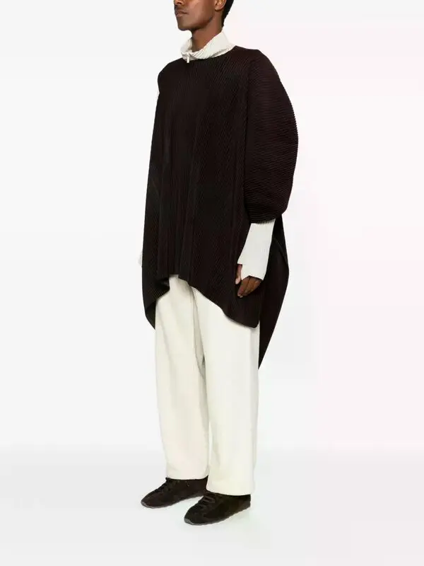 Issey Miyake Pleated Asymmetric Top