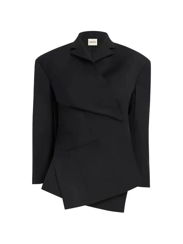 Khaite Wrap Blazer Jacket