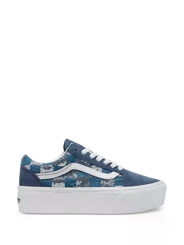 VANS Old Skool Platform Sneakers - Blue