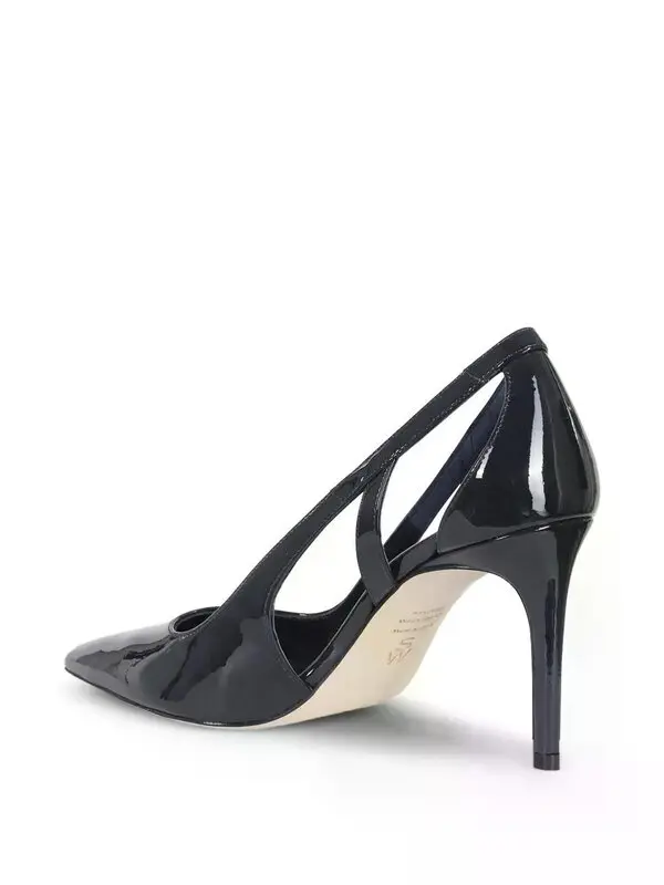 STUART WEITZMAN Power Patent-finish Cut-out Pumps