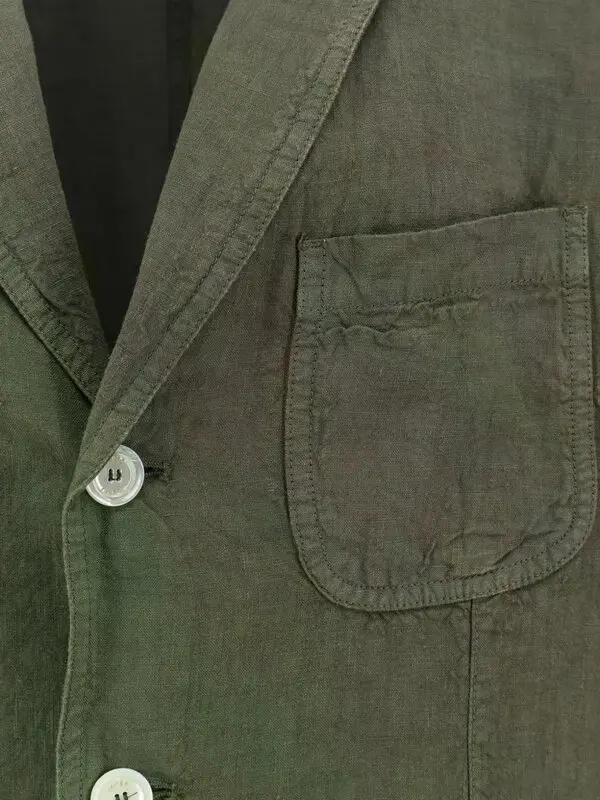 Aspesi Unlined Linen Blazer