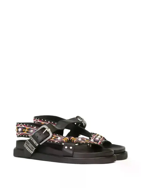 Ash Unica Buckle Sandals