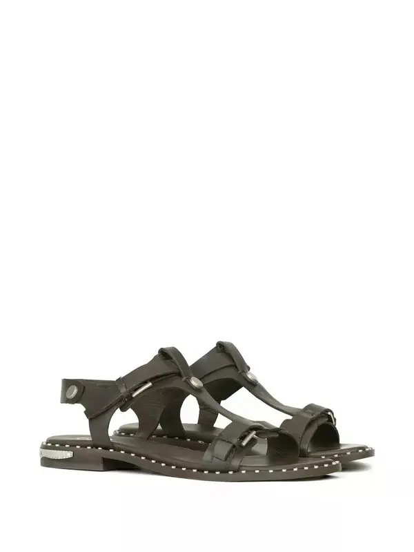 Ash Piper T-strap Sandals - Brown