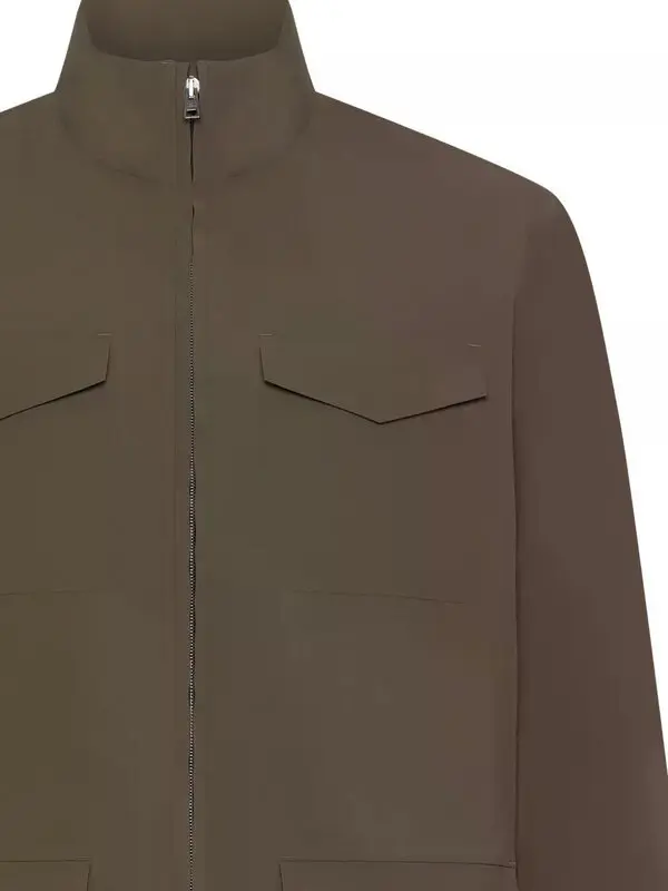 Herno Four-pocket Zip-up Jacket