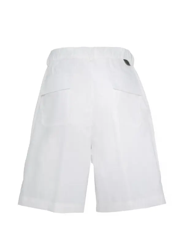 LOW BRAND Drawstring-waist Flap-pocket Shorts
