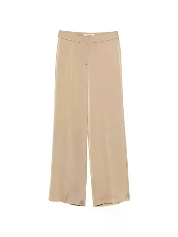 PENNYBLACK Satin Finish Wide-leg Trousers