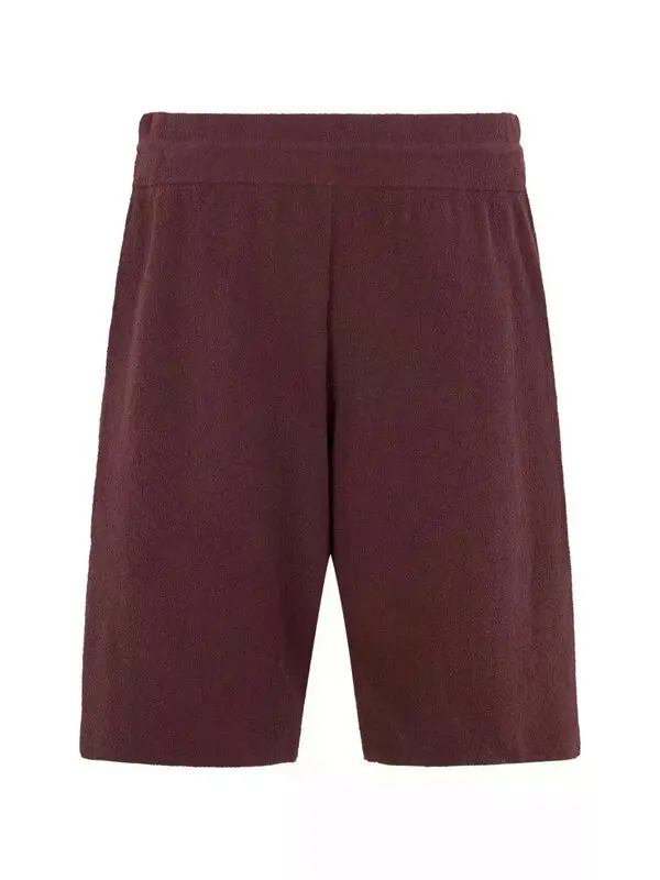 ROBERTO COLLINA Elasticated Shorts - Red