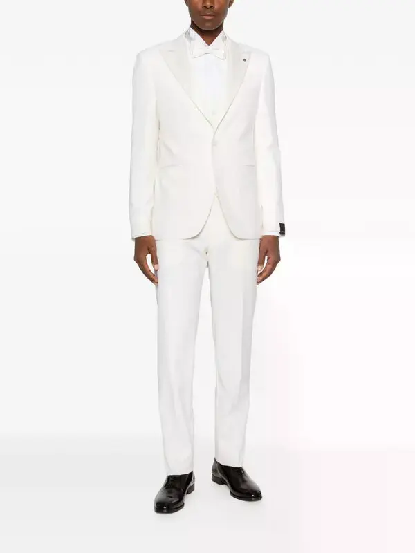 Tagliatore Long-sleeves Suit - Neutrals