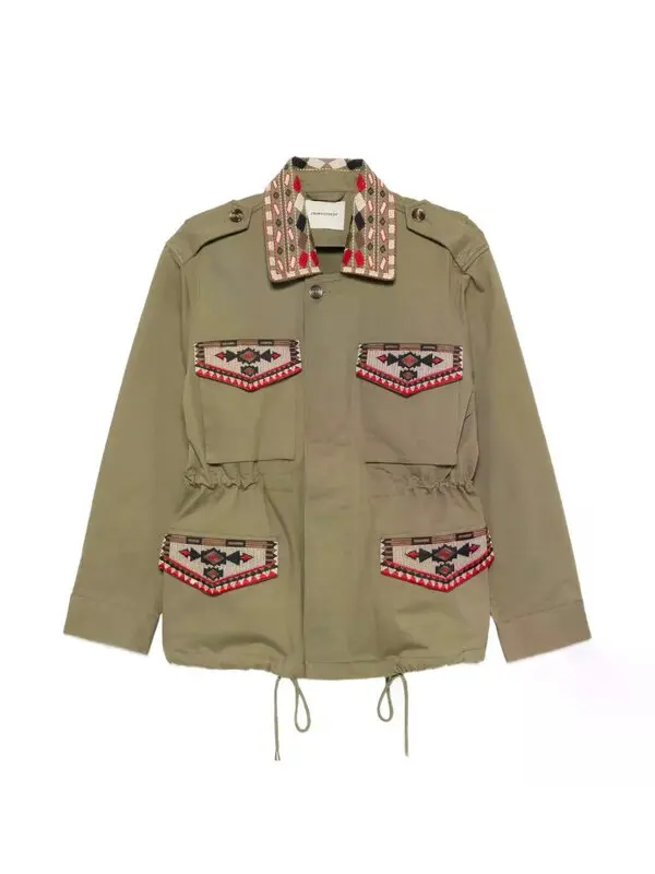 FRONT STREET 8 Drawstring-waist Jacket