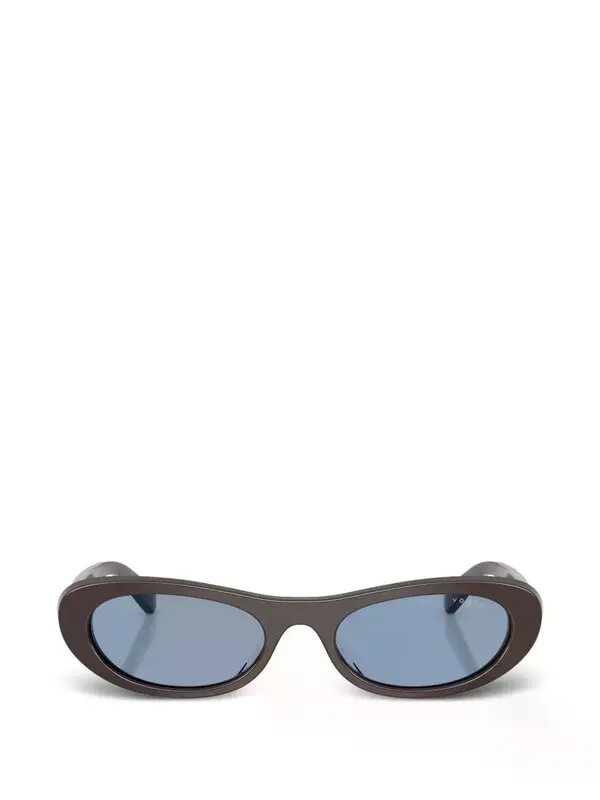 VOGUE EYEWEAR Oval-frame Sunglasses - Brown
