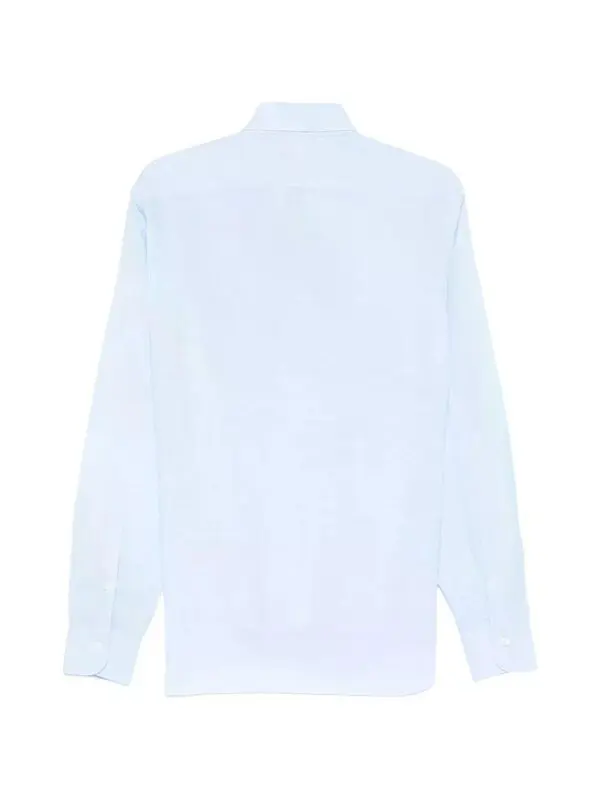 BARBA NAPOLI Slub-texture Shirt