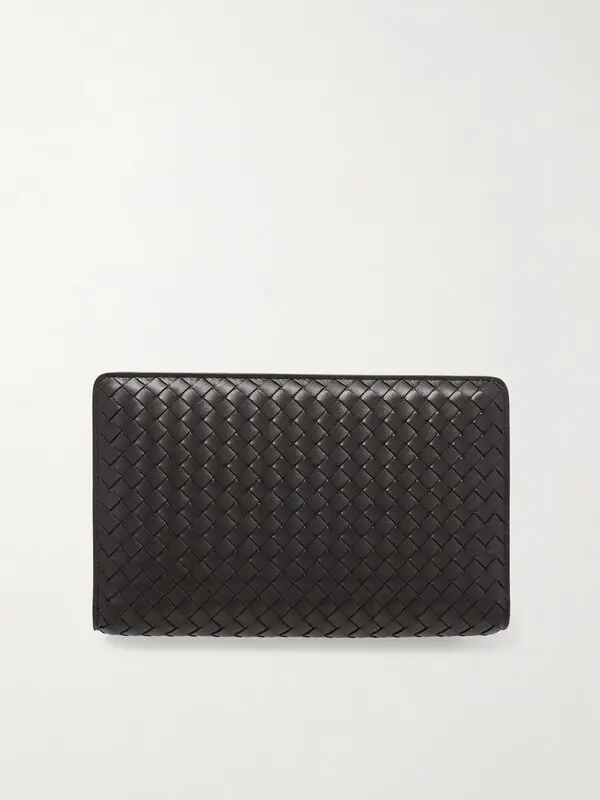 Bottega Veneta Intrecciato Leather Pouch