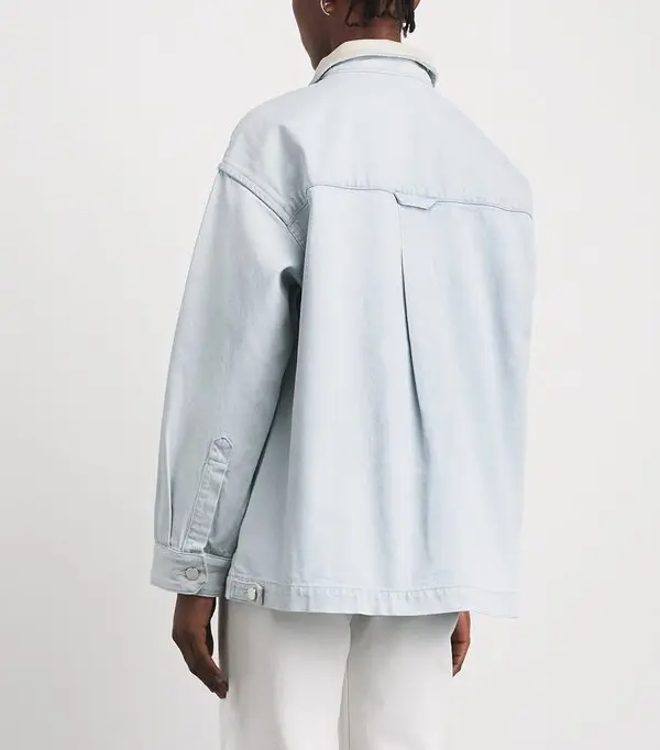 AGOLDE X Maria Mcmanus Oversized Field Jacket - Blue