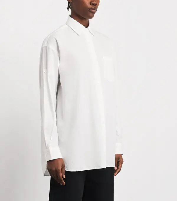 AGOLDE X Maria Mcmanus Organic Cotton Poplin Shirt - White