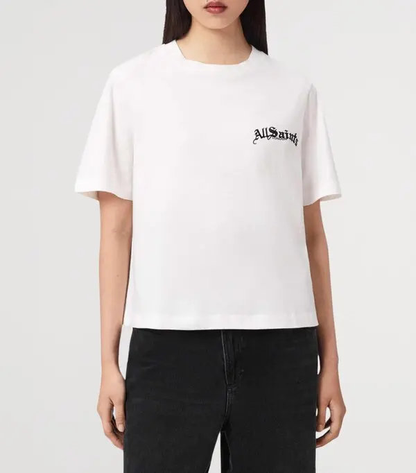 ALLSAINTS Organic Cotton Logo Lisa T-shirt