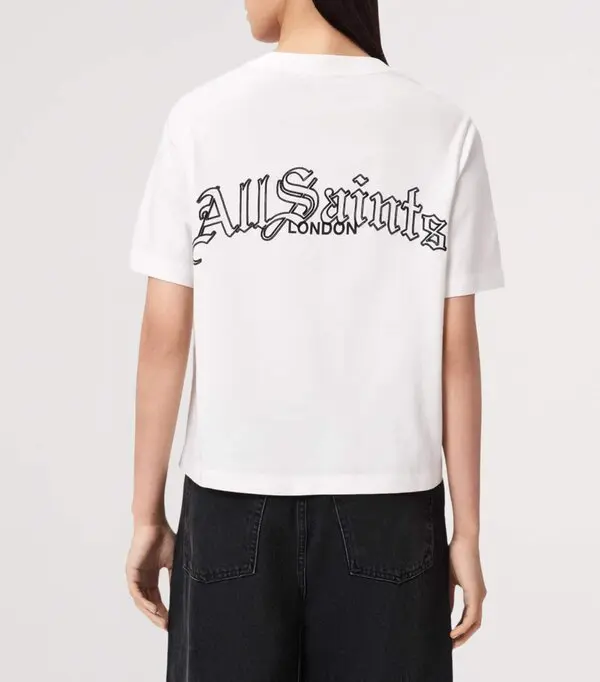 ALLSAINTS Organic Cotton Logo Lisa T-shirt