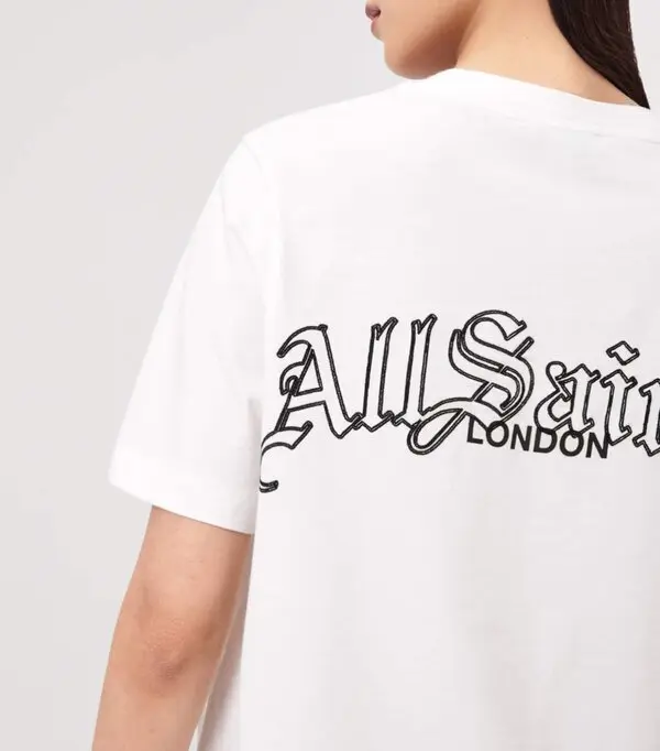 ALLSAINTS Organic Cotton Logo Lisa T-shirt