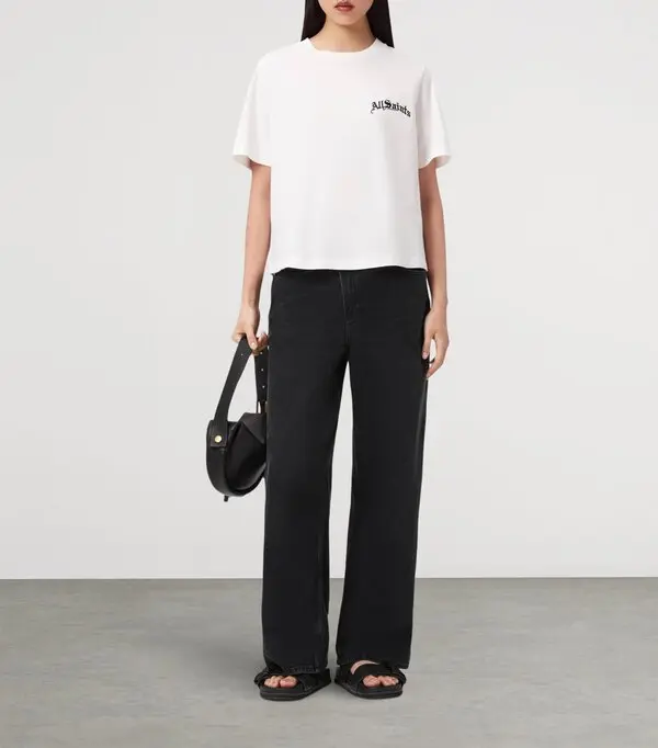 ALLSAINTS Organic Cotton Logo Lisa T-shirt